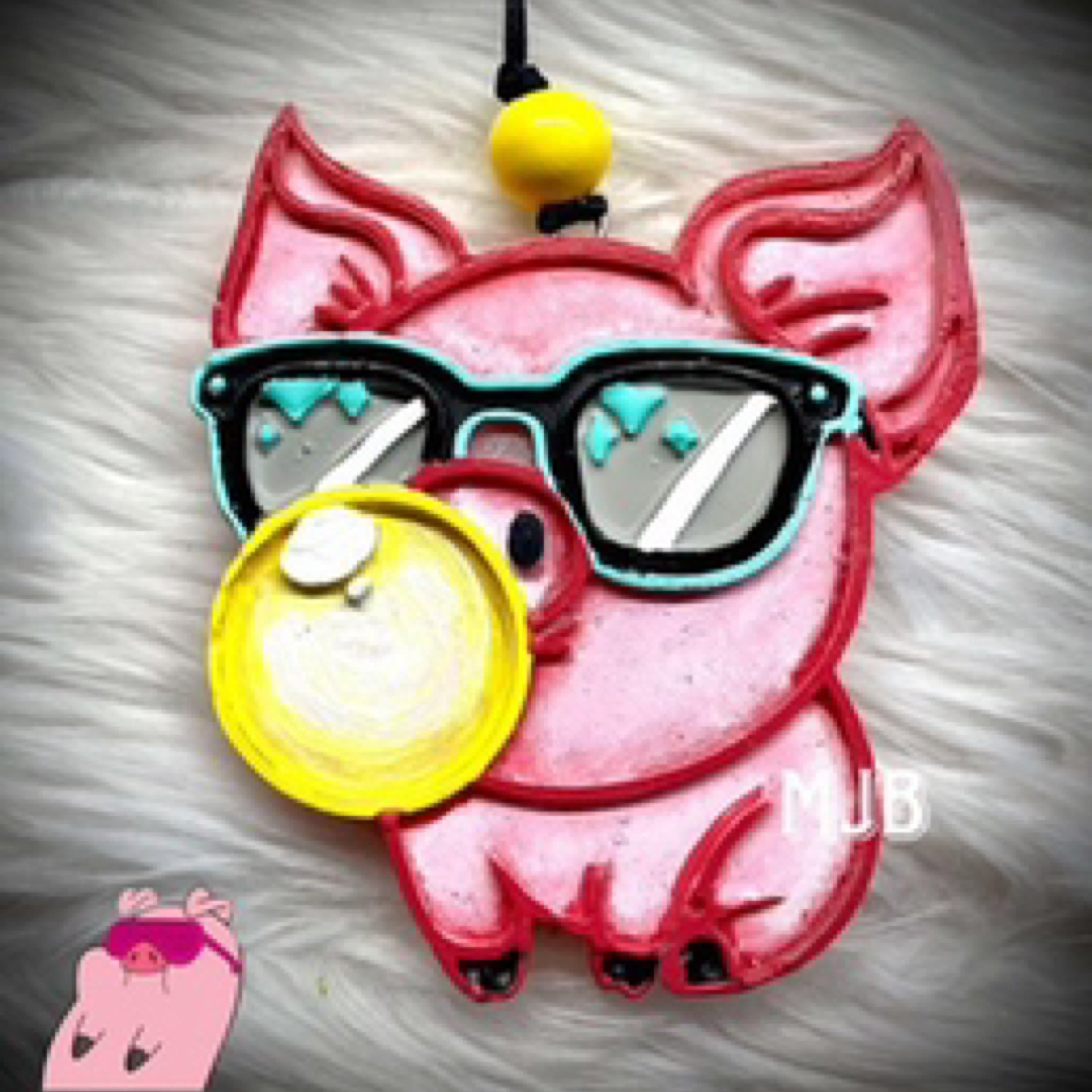 Bubble Gum Pig | Kay J and Co.