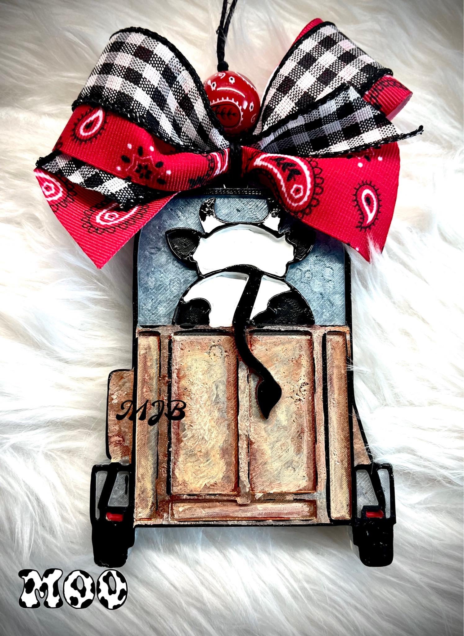 Cow trailer | Kay J and Co.