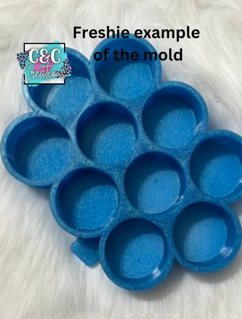 Ten Sample Circle Mold | Kay J and Co.